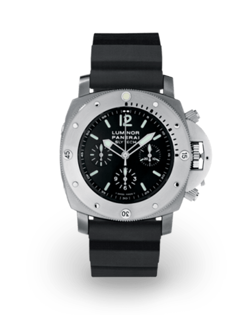 Panerai Luminor 1950 Submersible Slytech Chrono 1000m PAM00202 | Bezel