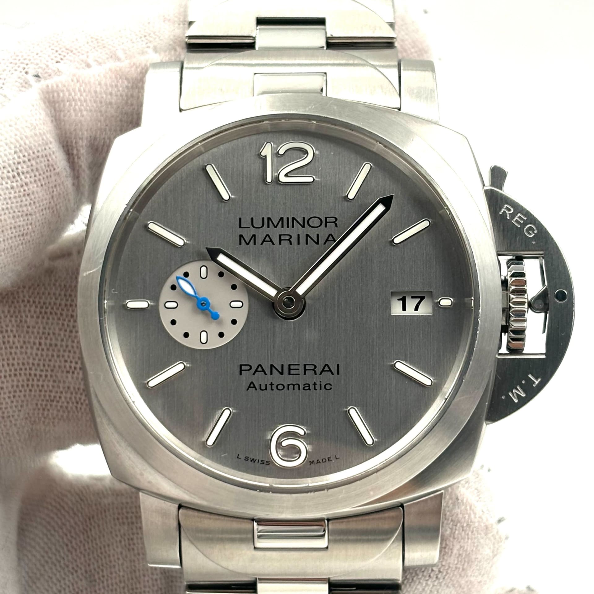 Auction: 2019 Panerai Luminor 1950 Marina 42 3 Days Automatic Stainless ...