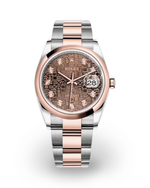 Rolex Datejust 36 Two-Tone Smooth / Jubilee-Motif / Diamond-Set ...