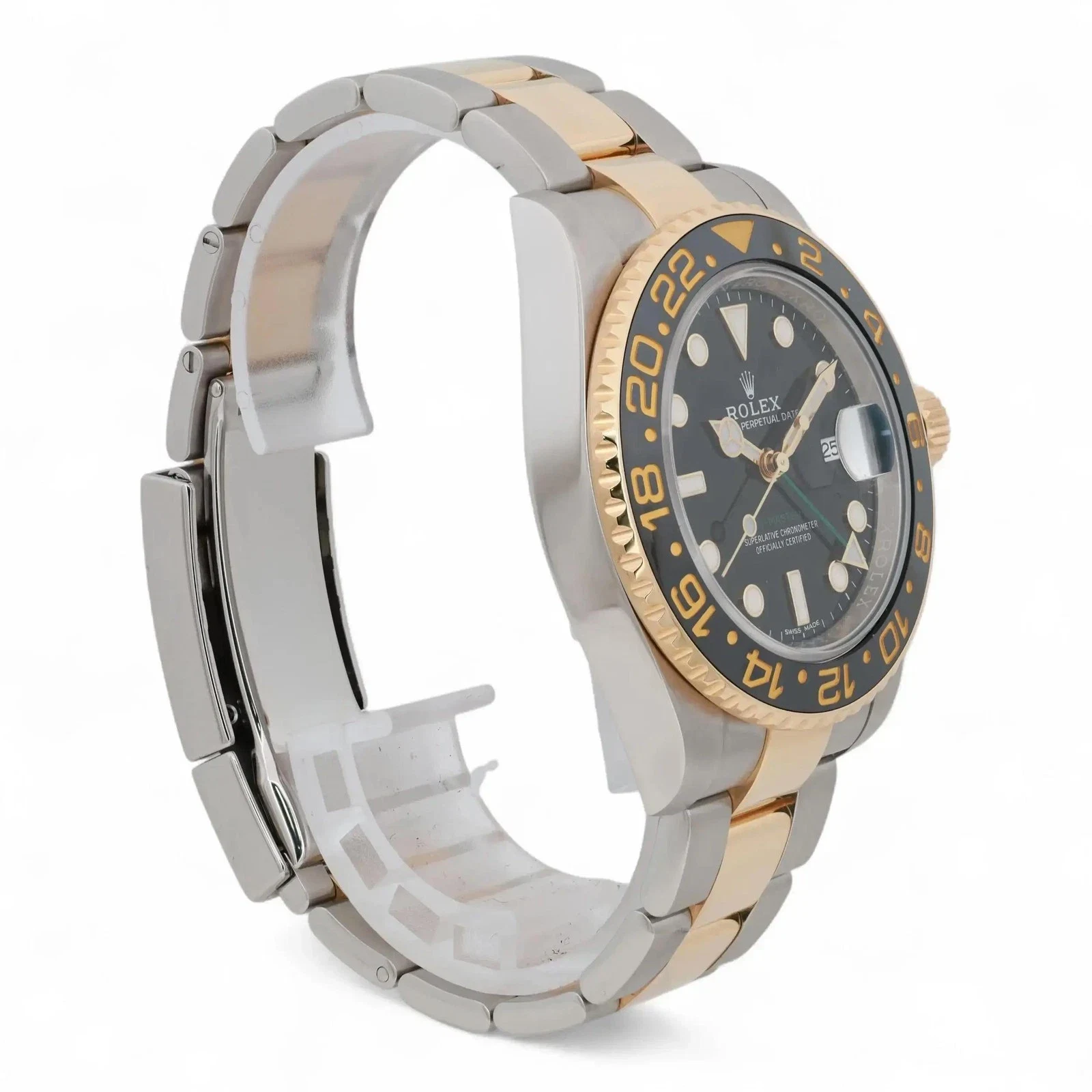 Auction: 2018 Rolex GMT-Master II Two-Tone / Ceramic 116713LN-0001 | Bezel