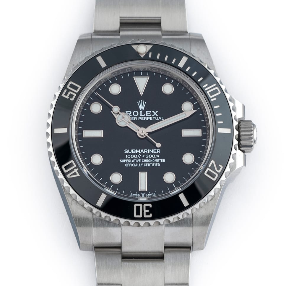 Rolex Submariner 41 No Date 124060-0001 | Bezel