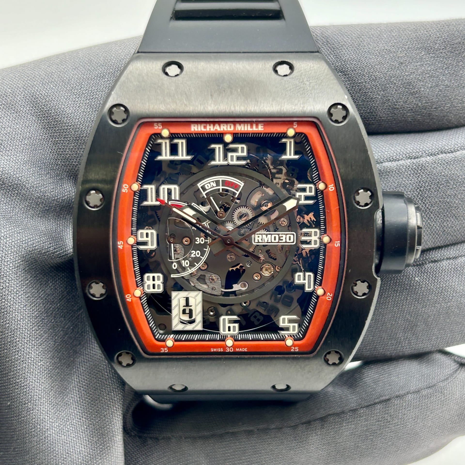 Auction: Richard Mille RM 030 Black Night DLC-Coated Titanium ...