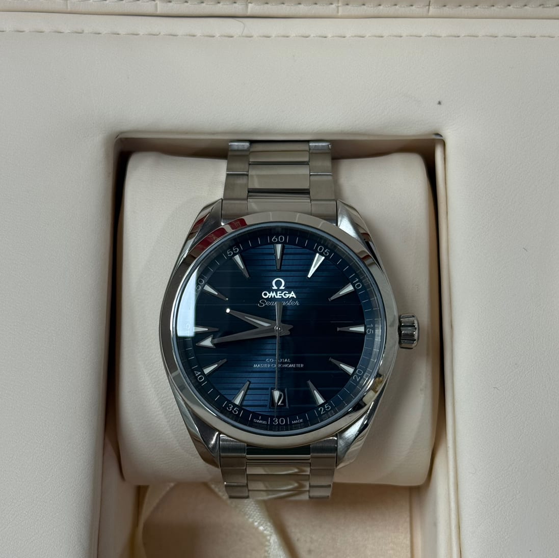 Auction: 2023 Omega Seamaster Aqua Terra 150M Master Chronometer 41 ...