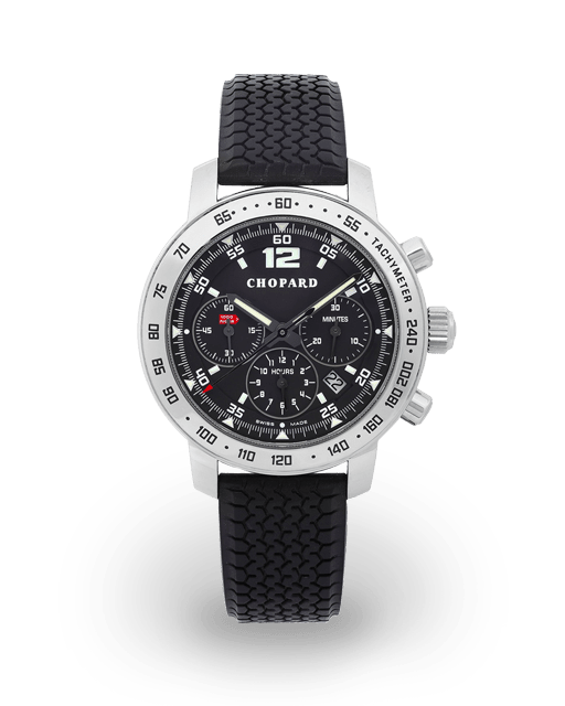 Chopard Mille Miglia 36 Steel / Black / Strap 16/8933 Watches | Bezel