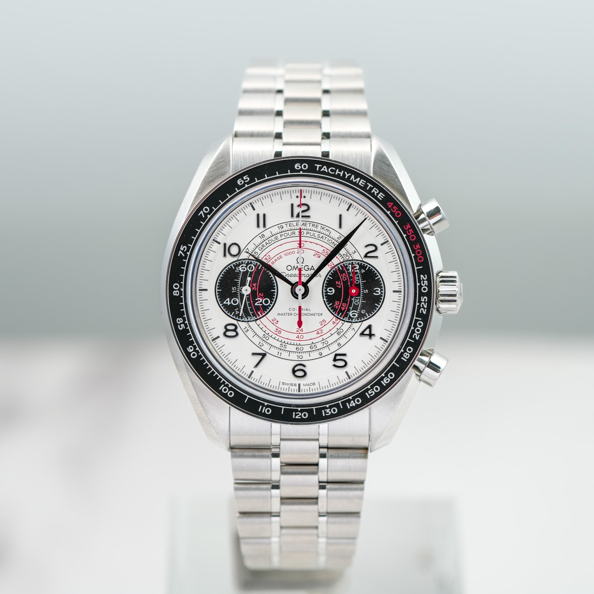 Auction: Omega Speedmaster Chronoscope Master Chronometer Stainless ...