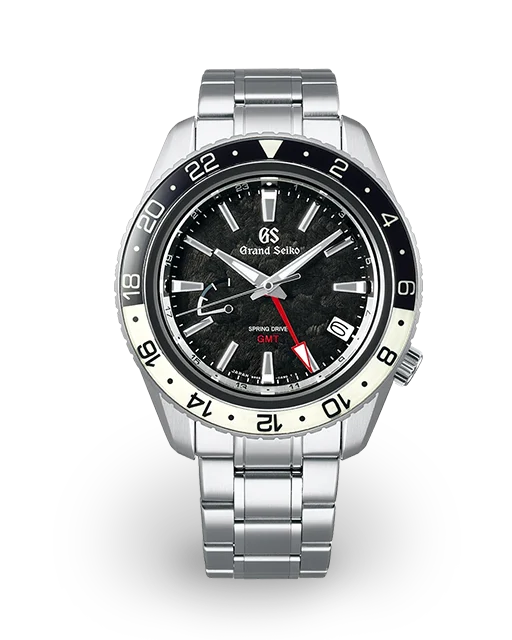 Grand Seiko Spring Drive GMT Steel / Rock-Pattern / Bracelet SBGE277 ...
