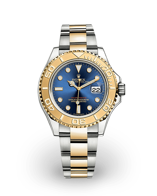 Rolex Yacht-Master 40 / Two-Tone / Blue 16623 | Bezel