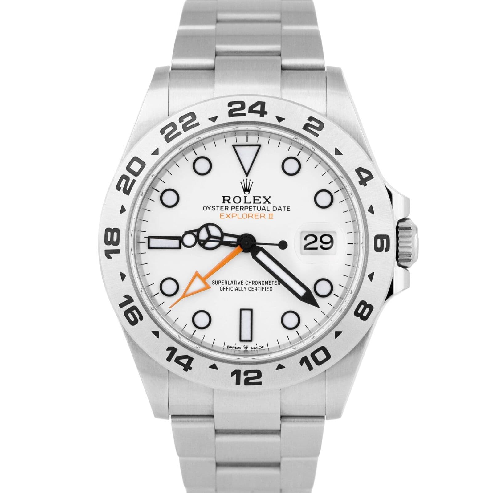 Rolex Explorer II White 226570-0001 | Bezel
