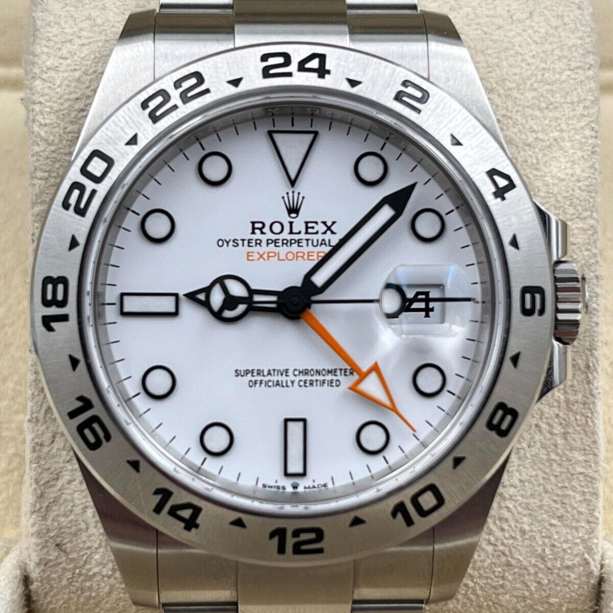 Rolex Explorer II White 226570-0001 | Bezel
