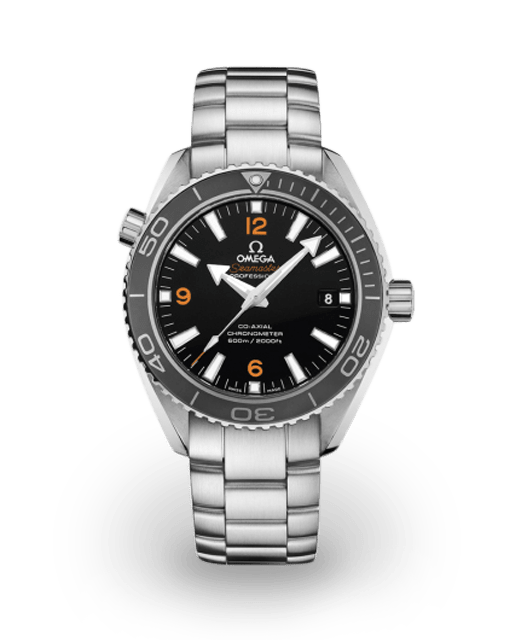 Omega Seamaster Planet Ocean 600M Co-Axial 42 Stainless Steel / Orange ...