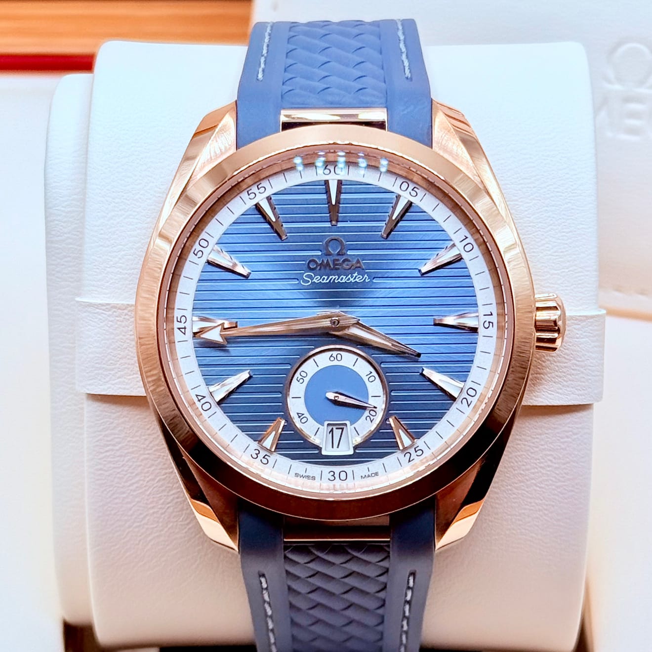 Auction: 2024 Omega Seamaster Aqua Terra 150M Master Chronometer Small ...