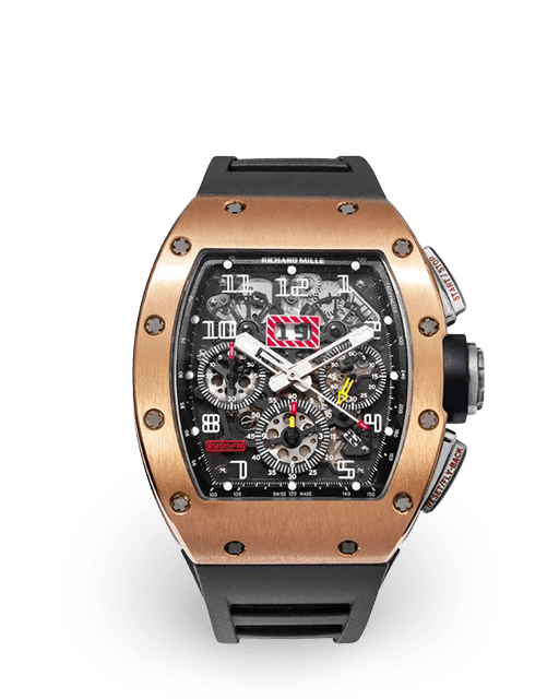 Richard Mille RM011 Felipe Massa Flyback Chronograph Rose Gold ... Richard Mille RM011 Felipe Massa Flyback Chronograph Rose Gold ...