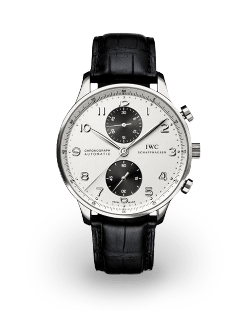 IWC Portuguese Chrono-Automatic Stainless Steel / Panda IW3714-11 ...