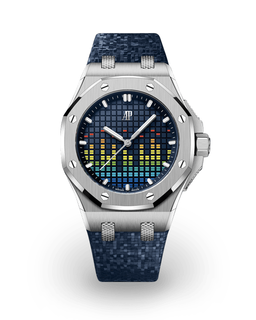 Audemars Piguet Royal Oak Offshore 37 Titanium / Blue - Music Edition ...