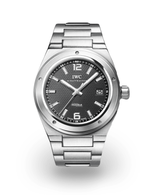 IWC Ingenieur Automatic Stainless Steel / Black IW3227-01 Watches | Bezel