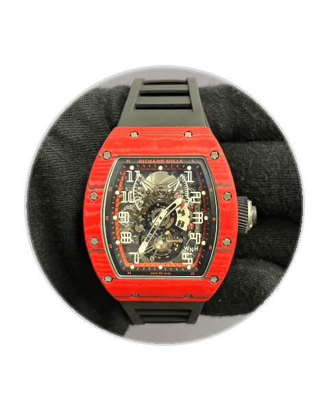 Richard Mille RM 003 GMT Tourbillon Asia Boutique Edition Red Carbon ...