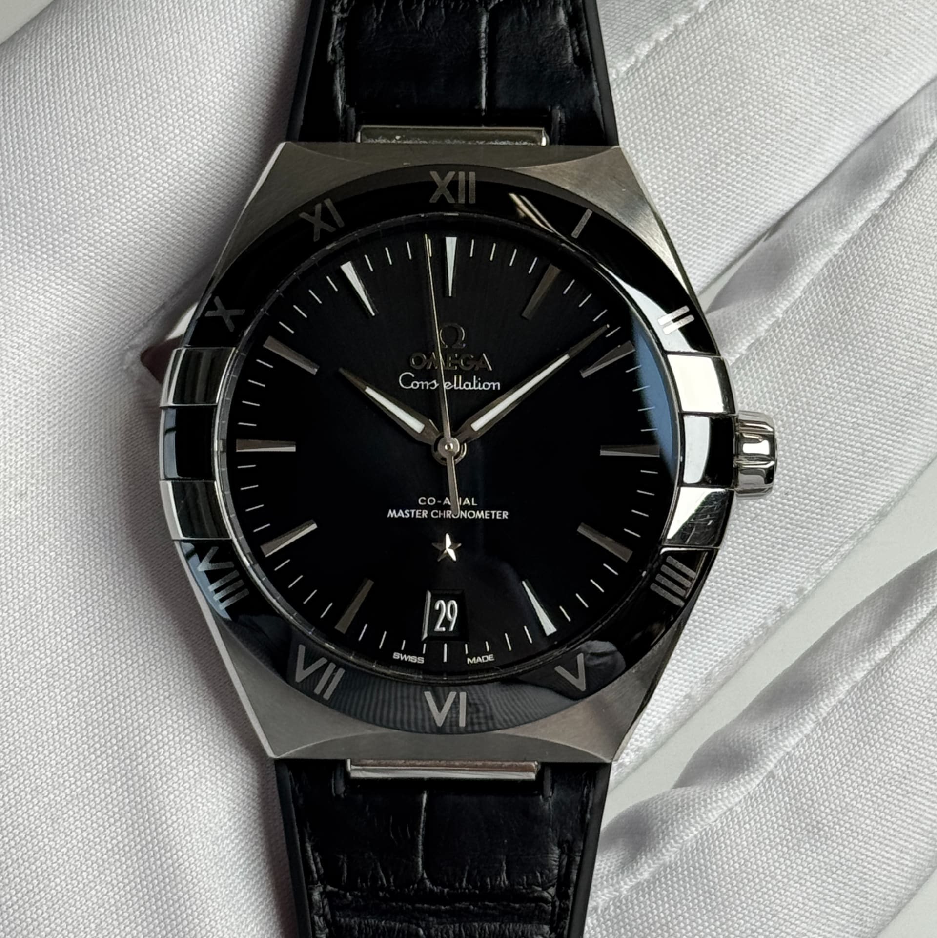 Auction: Omega Constellation Master Chronometer 41 Stainless Steel ...