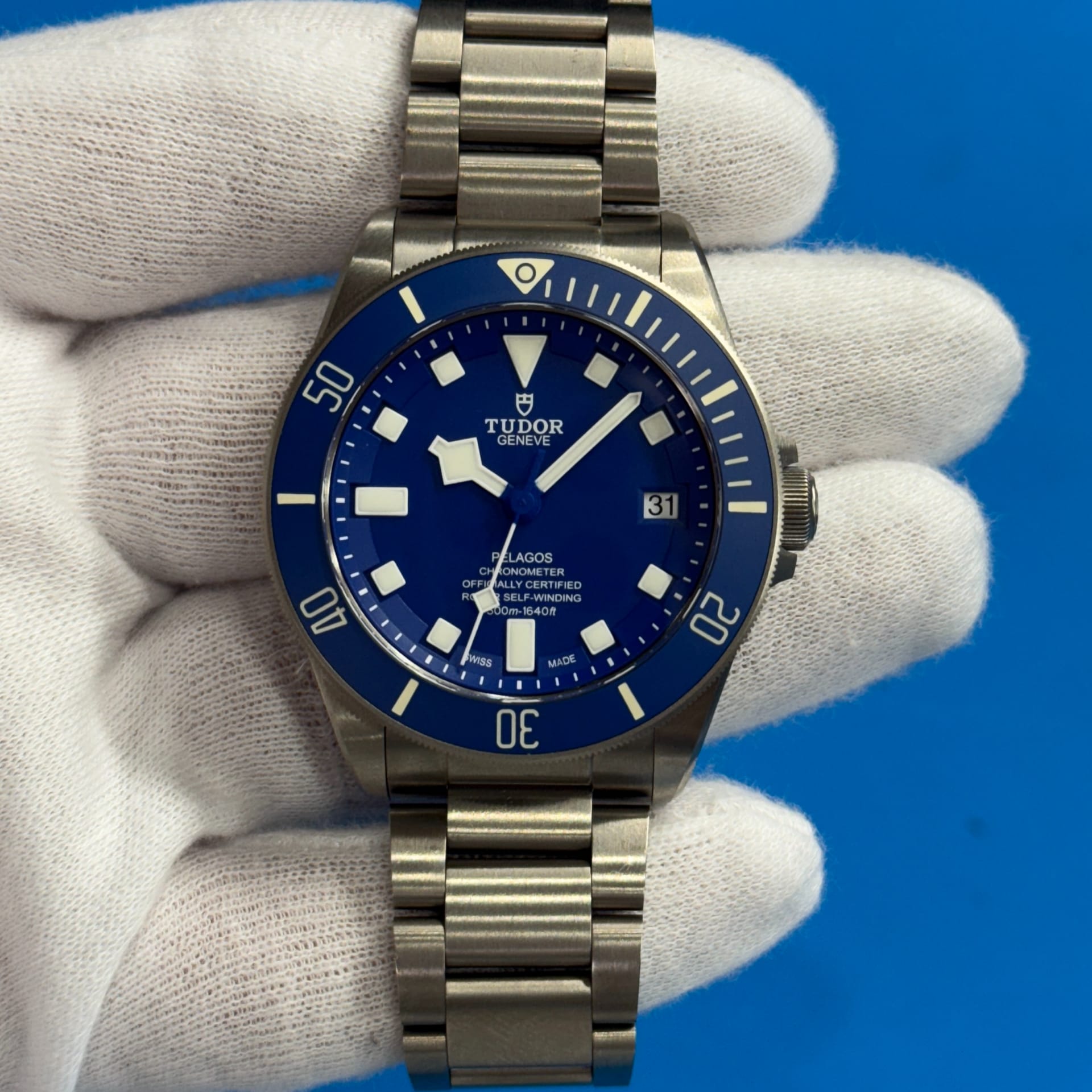 Auction: Tudor Pelagos / Blue M25600TB-0001 | Bezel