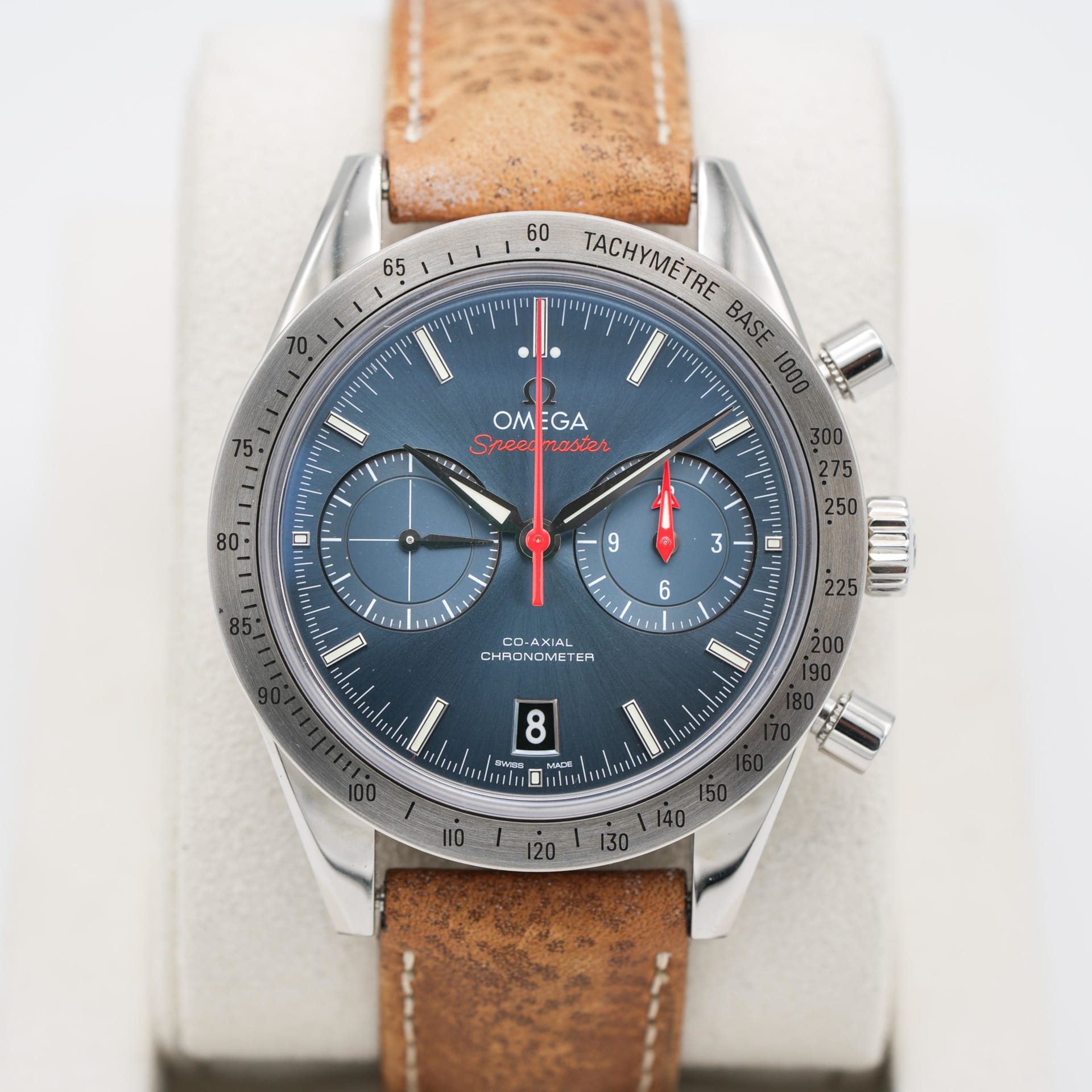Auction: Omega Speedmaster 57 Co-Axial Stainless Steel / Blue 331.12.42 ...