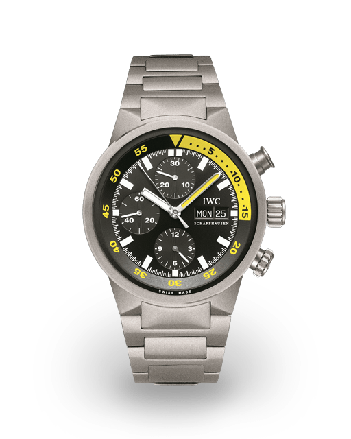 IWC Aquatimer Chrono-Automatic Titanium IW371903 Watches | Bezel