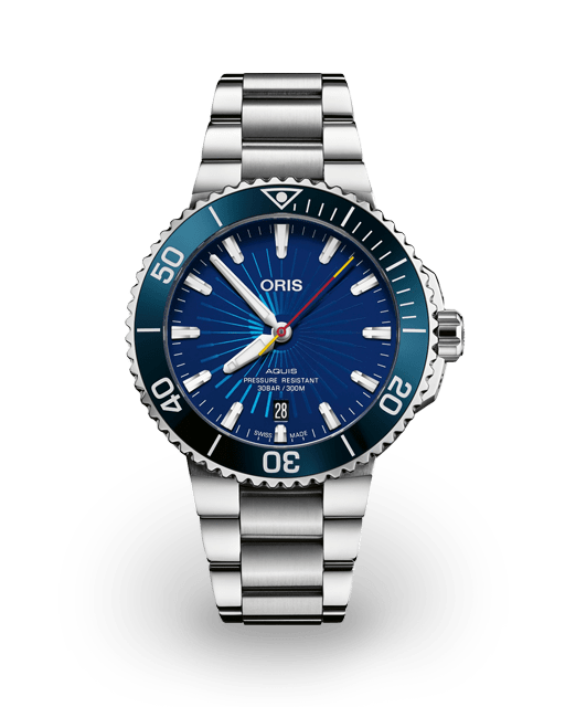Oris Aquis Date Sun Wukong 41.5 Steel / Ceramic / Blue / Bracelet - Limited to 2000 Pieces 01 ...