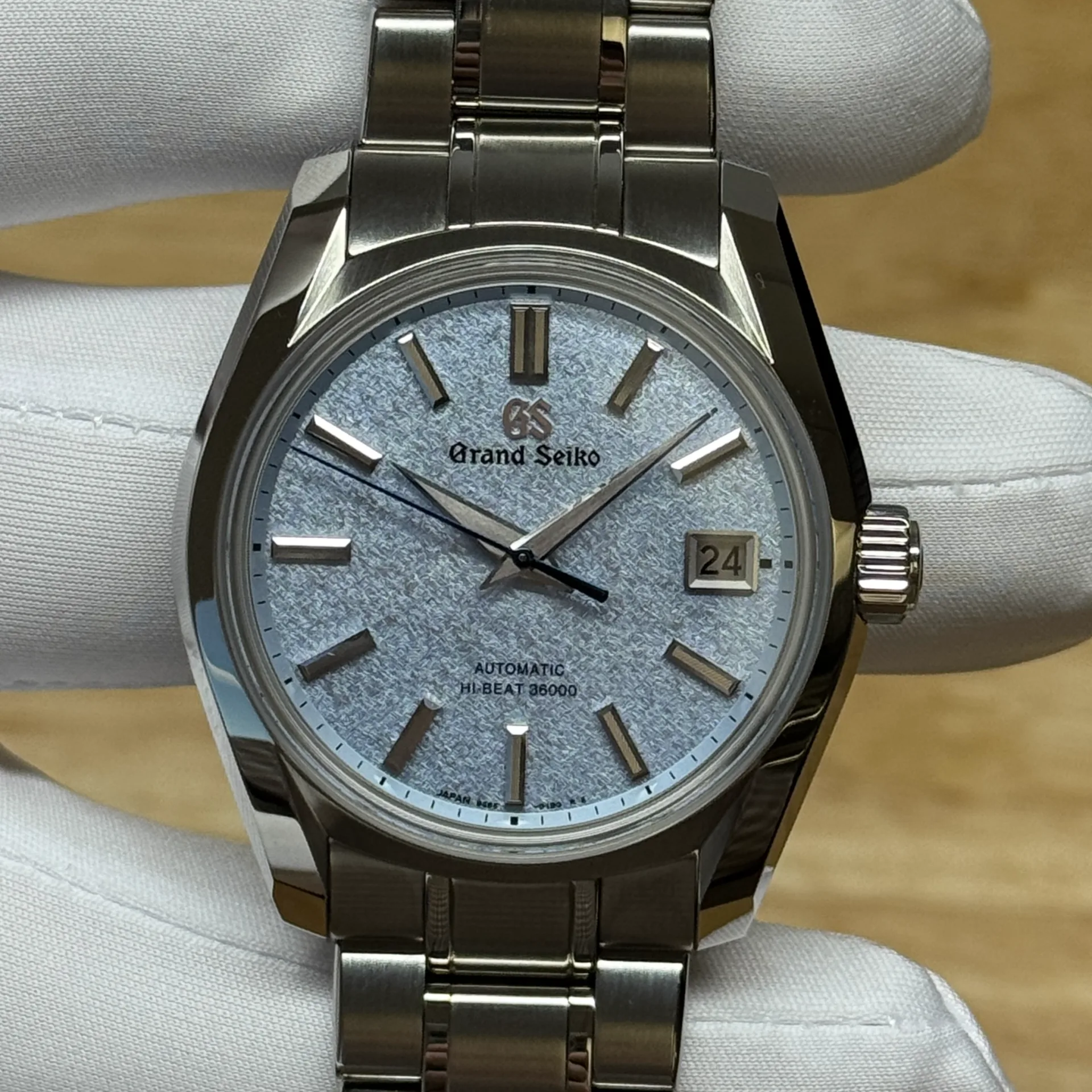 Auction: 2022 Grand Seiko Heritage Collection Automatic Steel / Ice ...
