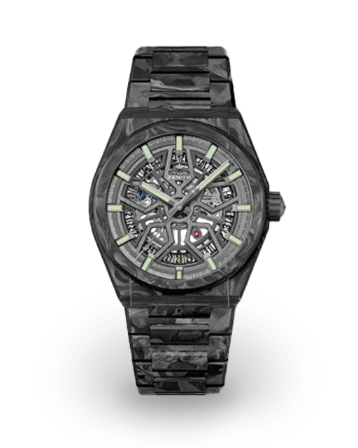 Zenith Defy Classic Carbon / Bracelet 10.9001.670/80.M9000 Watches | Bezel