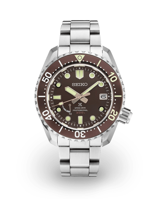 Seiko Prospex LX Spring Drive Titanium / Ceramic / Brown / Bracelet ...
