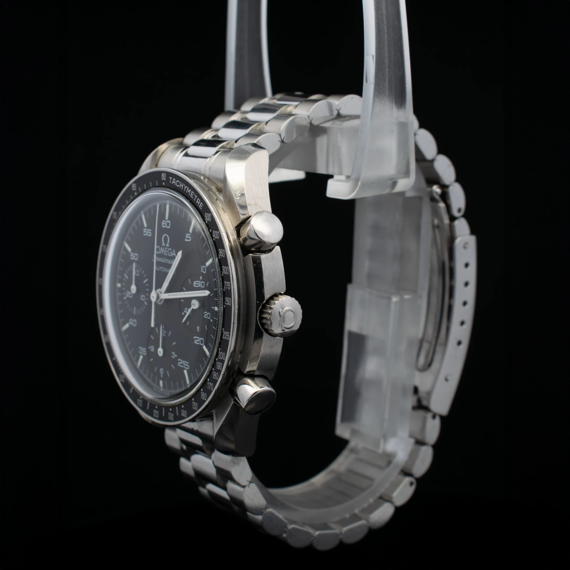 Auction: Omega Speedmaster Reduced Steel / Black 3510.50.00 | Bezel