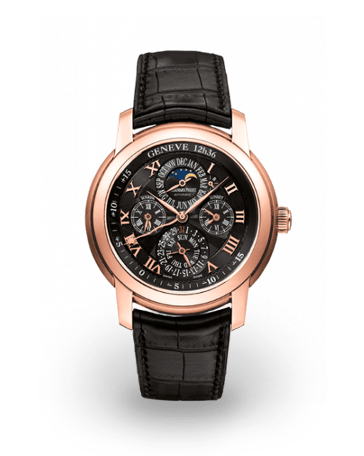 Audemars Piguet Jules Audemars Equation of Time Rose Gold / Black ...