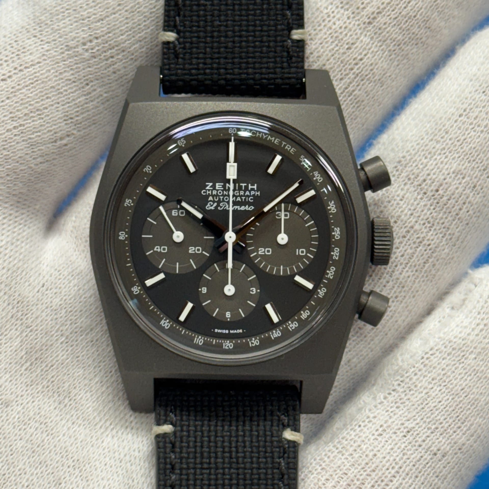 Auction: 2024 Zenith El Primero A384 Revival Shadow 97.T384.4061/21 ...