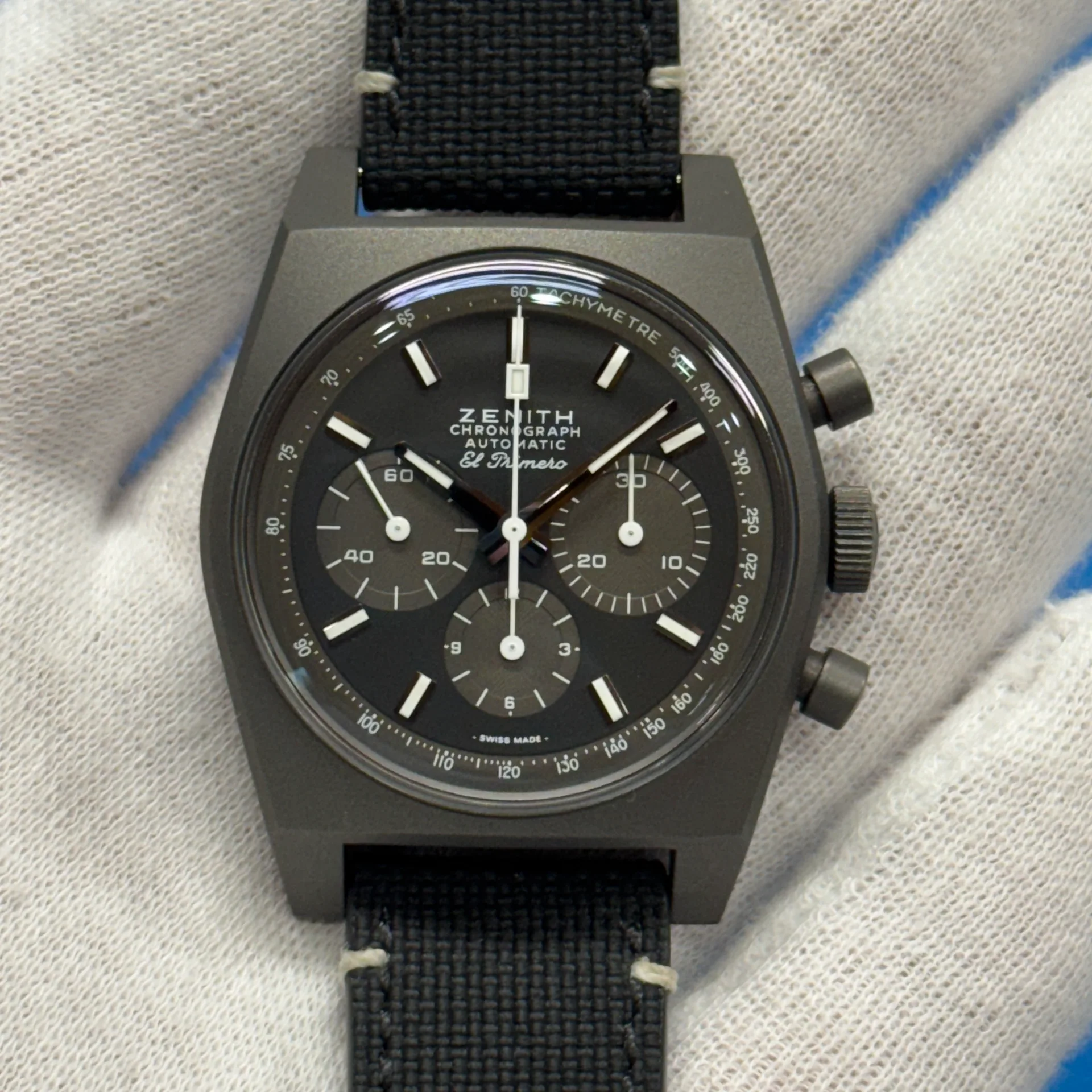 Auction: 2024 Zenith El Primero A384 Revival Shadow 97.T384.4061/21 ...