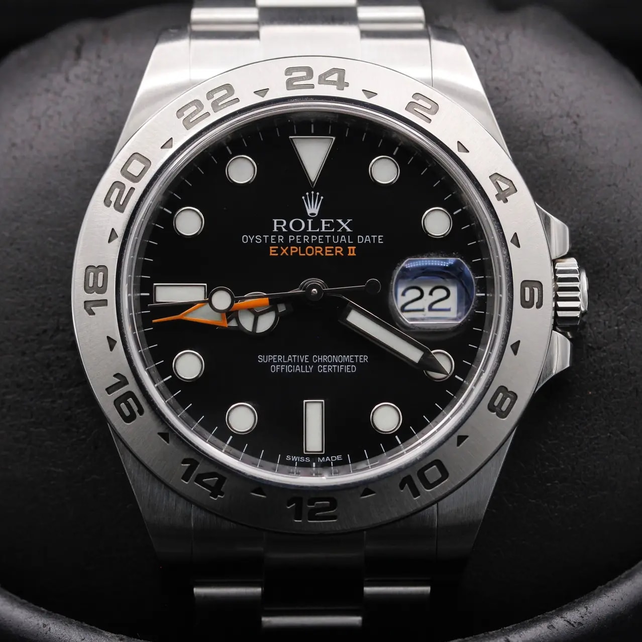 Rolex Explorer II 42 / Black 216570-0002 | Bezel