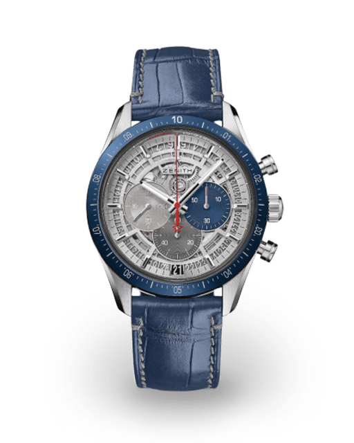 Zenith Chronomaster 2 Titanium / Skeleton / Alligator 95.3002.3600/69 ...
