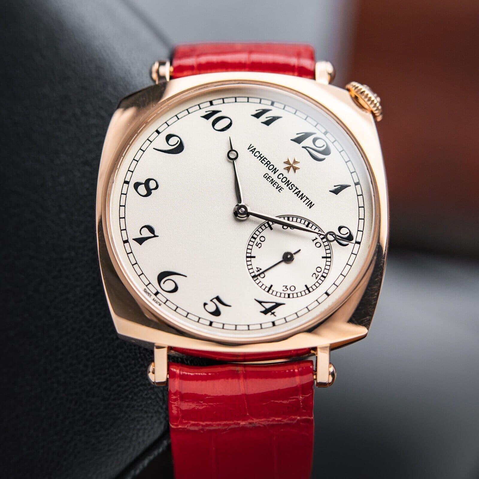 Vacheron Constantin Historiques American 1921 36.5mm Rose gold / Silver 1100S/000R-B430 | Bezel