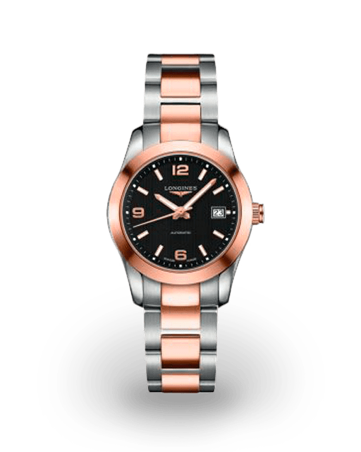 Longines Conquest Classic Automatic 29.5 Stainless Steel / Red Gold ...