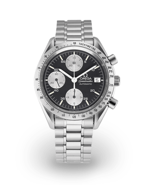 Omega Speedmaster Date 39 Steel / Black & Silver / Bracelet 3511.50.00 ...