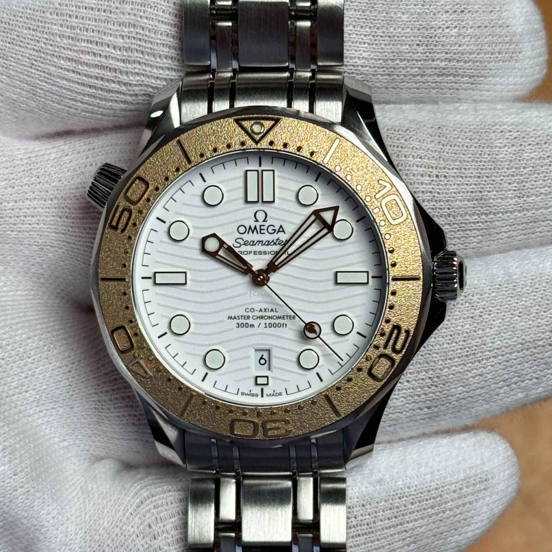Auction: 2024 Omega Seamaster Diver 300M Master Co-Axial Paris 2024 ...