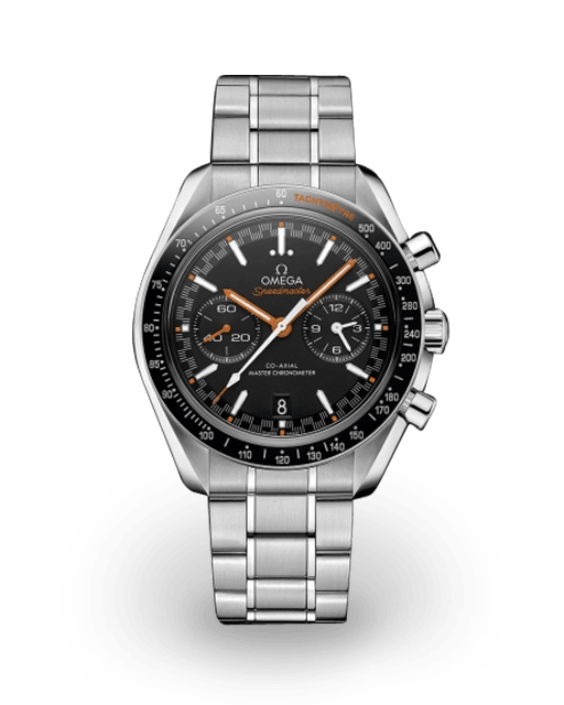 Omega Speedmaster Racing Master Co-Axial Steel / Black / Orange ...