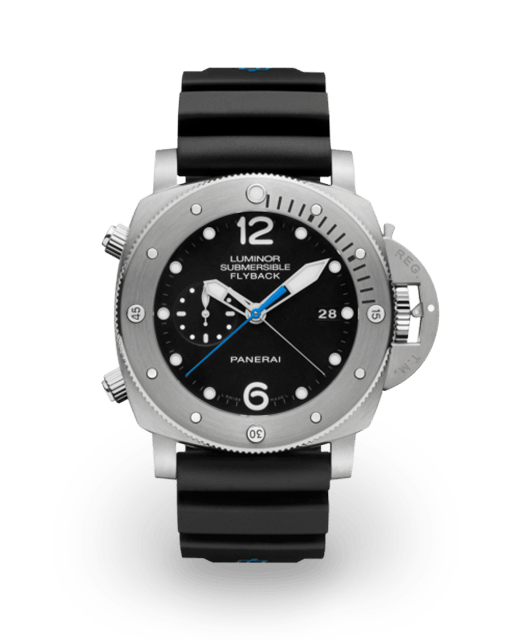 Panerai Luminor Submersible 47 3 Days Chrono Flyback Automatic Titanium ...