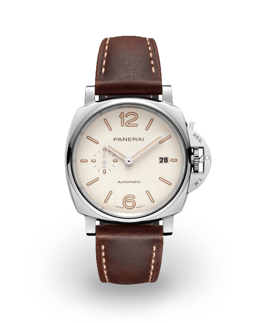 Panerai Luminor Due 42 Automatic Stainless Steel / White PAM01046 ...