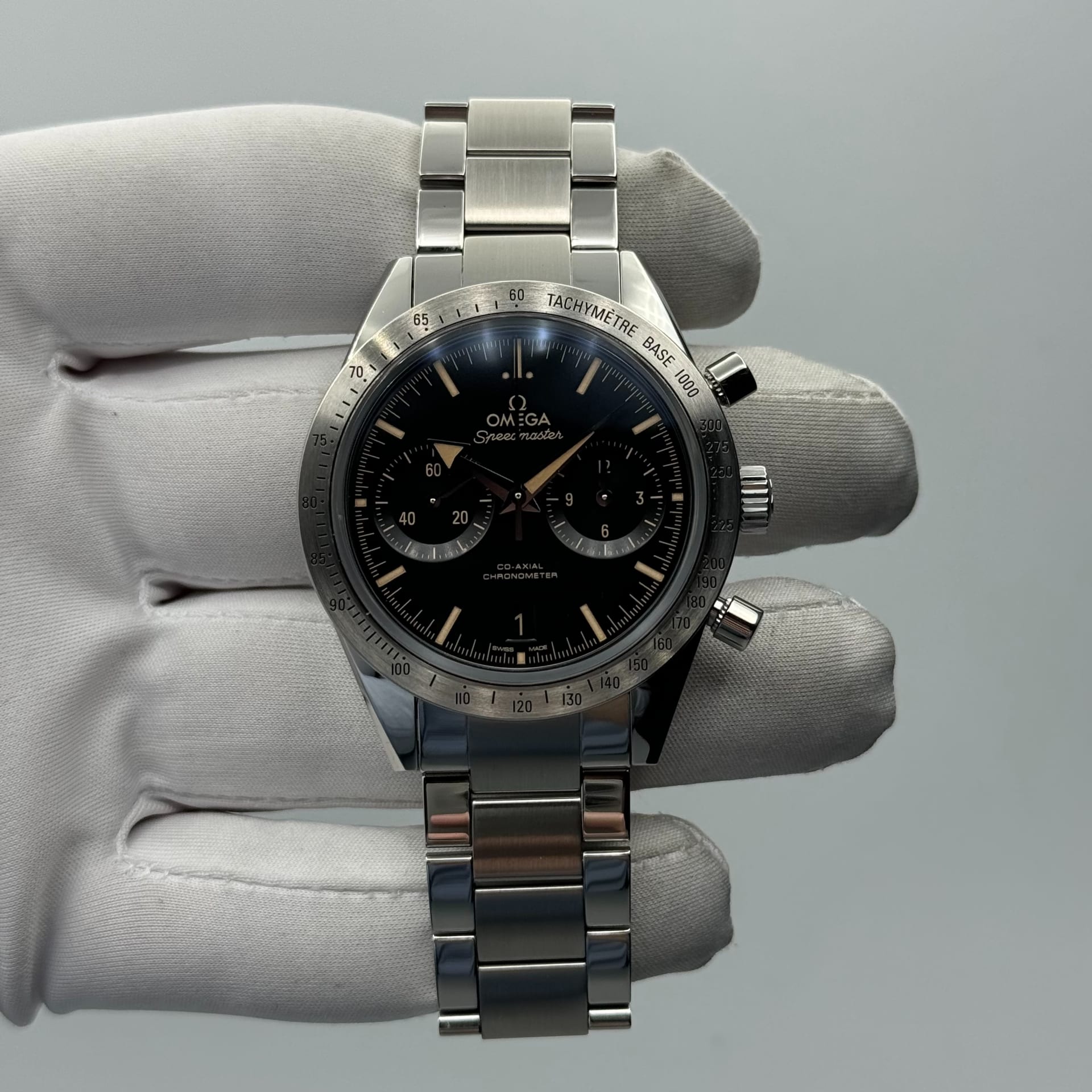 Auction: 2018 Omega Speedmaster 57 Co-Axial Stainless Steel / Black ...