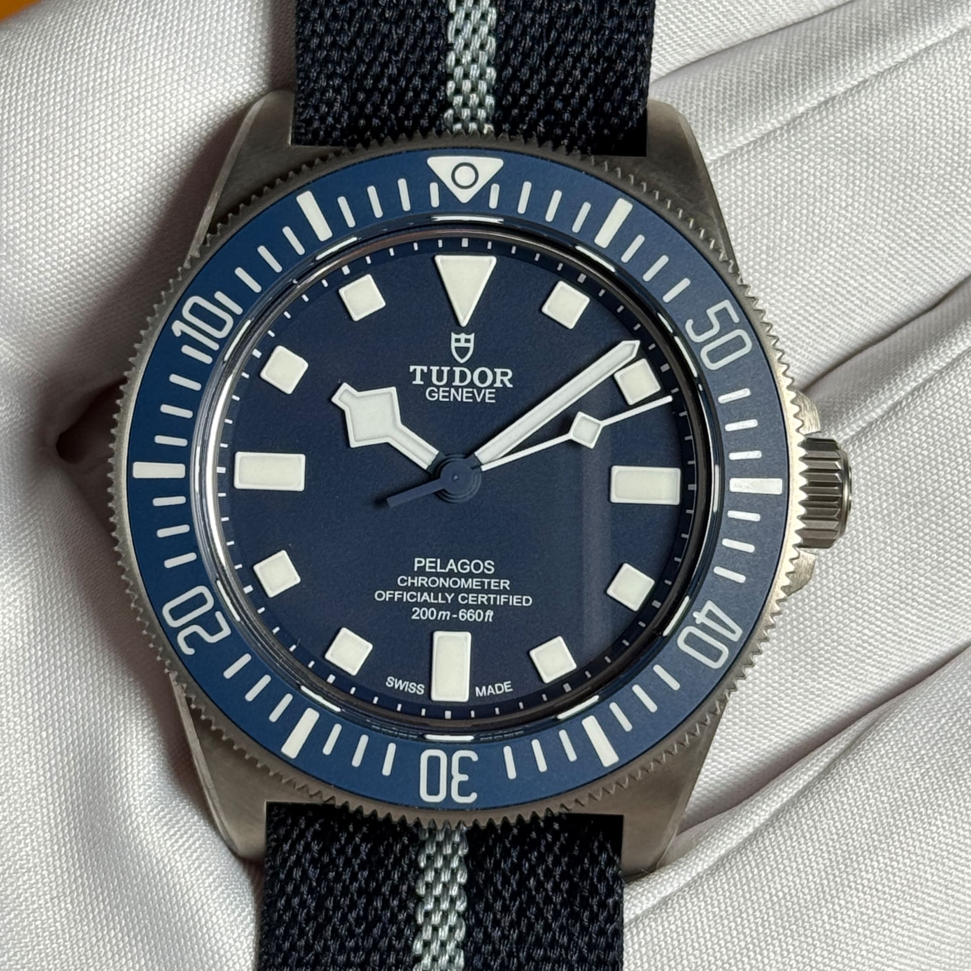 Auction: 2025 Tudor Pelagos FXD 25707B/24-0001 | Bezel