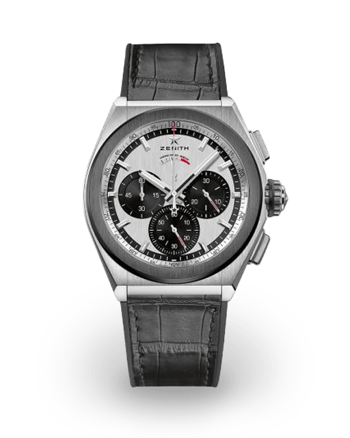 Zenith Defy El Primero 21 Titanium / Ceramic / Silver Panda / Alligator ...