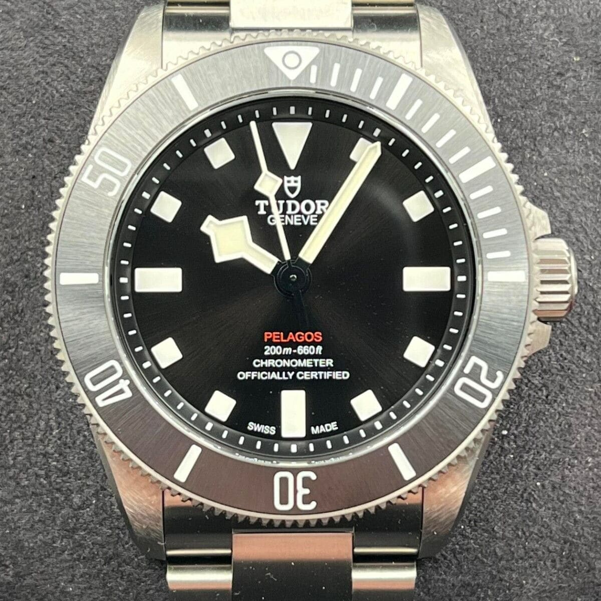 Auction: 2023 Tudor Pelagos 39 Titanium M25407N-0001 | Bezel