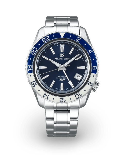 Grand Seiko GMT Triple Time Zone SBGJ237 Watches | Bezel
