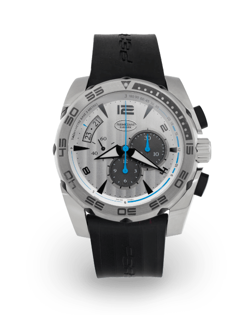 Parmigiani Fleurier Pershing 115 45 Palladium / Silvered / Arabic ...