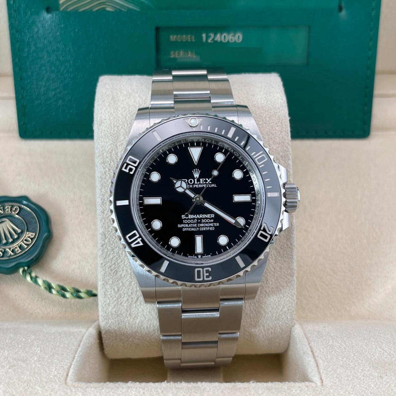 2023 Rolex Submariner 41 No Date 124060-0001 | Watch Trading Co ...