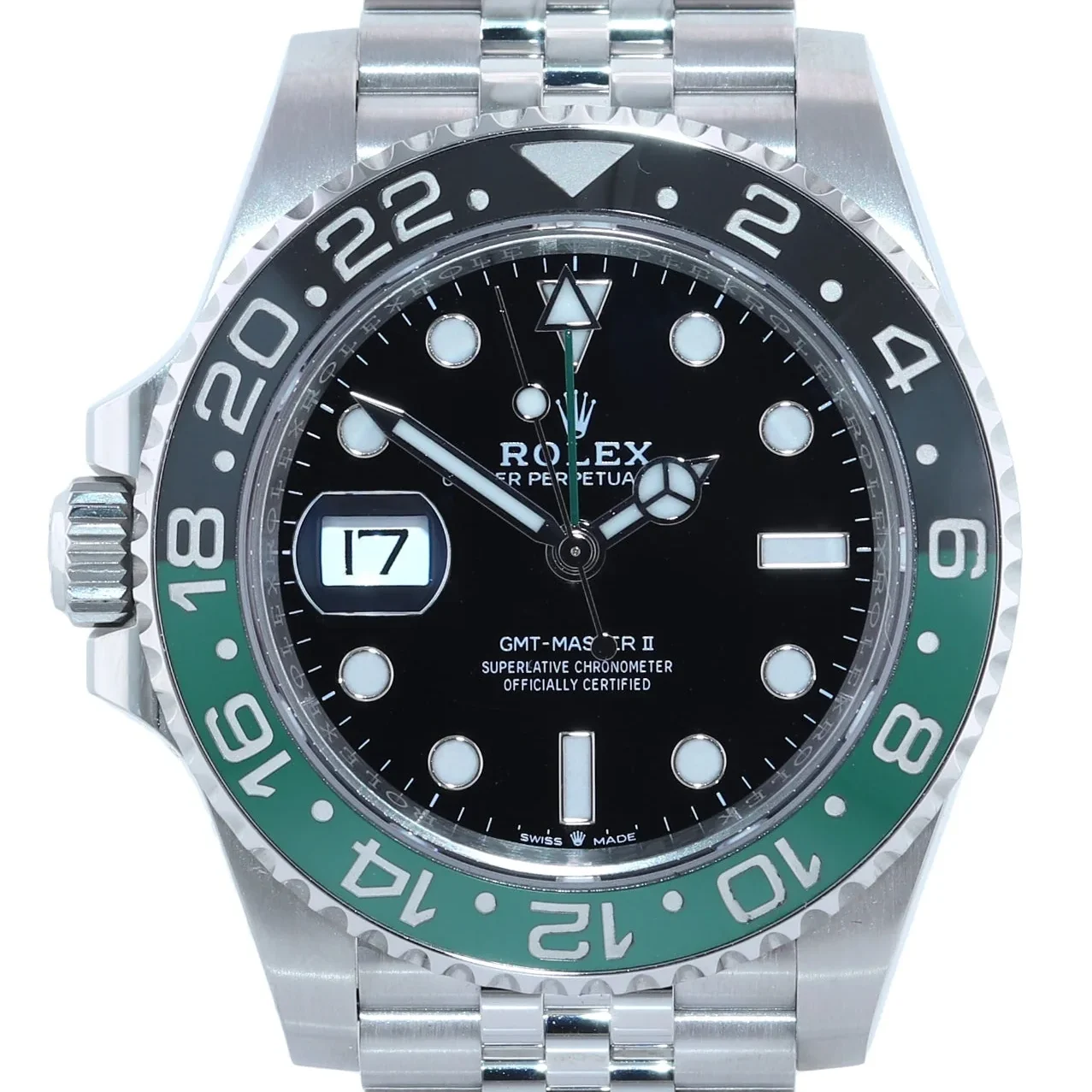 Rolex GMT-Master II "Sprite" / Jubilee 126720VTNR-0002 Watches | Bezel