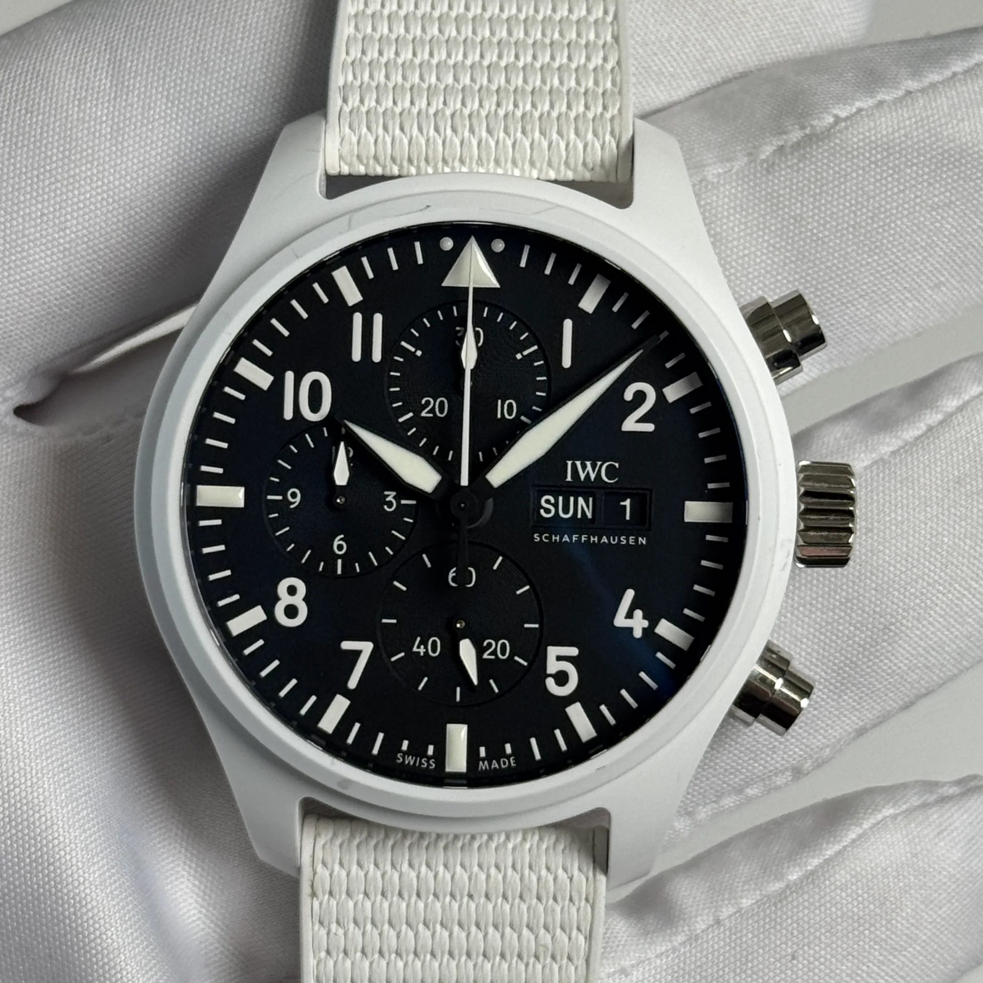 Auction: 2024 IWC Pilot's Watch Chronograph Top Gun Edition "Lake Tahoe ...